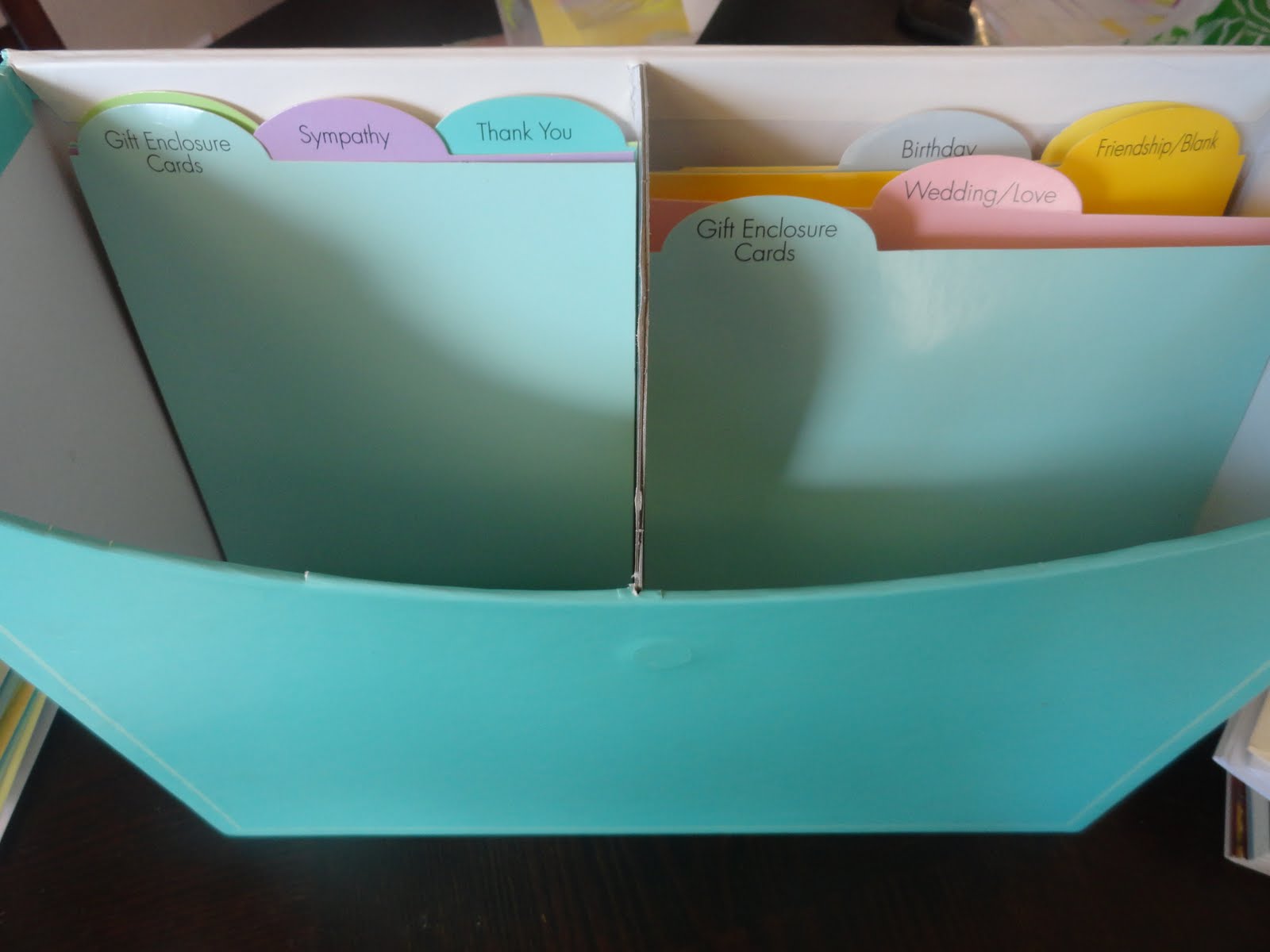 Coley's Corner: Weekend Wonders: The One with Organizational Stuff