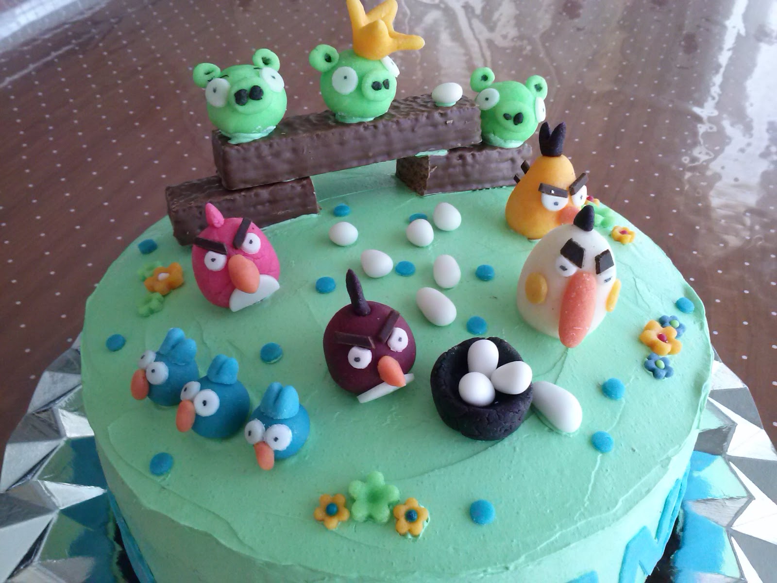 IRIS Y SUS DULCES: TARTA ANGRY BIRDS PARA EVAN