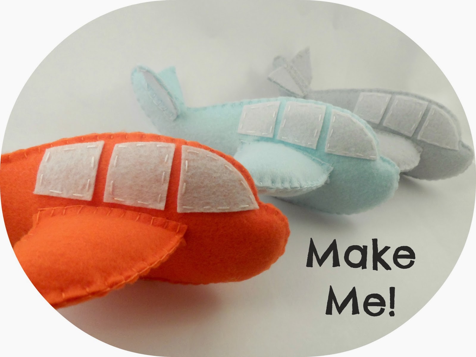 "Yes, I made this!": Make your own Felt Airplane PDF Pattern - By ...