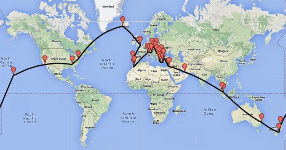 Around the World in Eighty Days - The Road Junkies