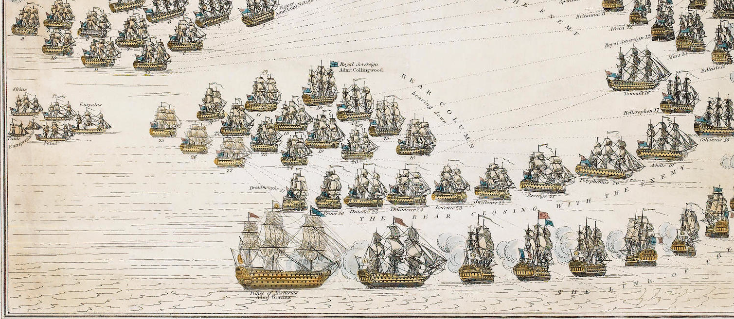 Art Blog: 78 Paintings that Follow Nelson's actions at the Battle of ...