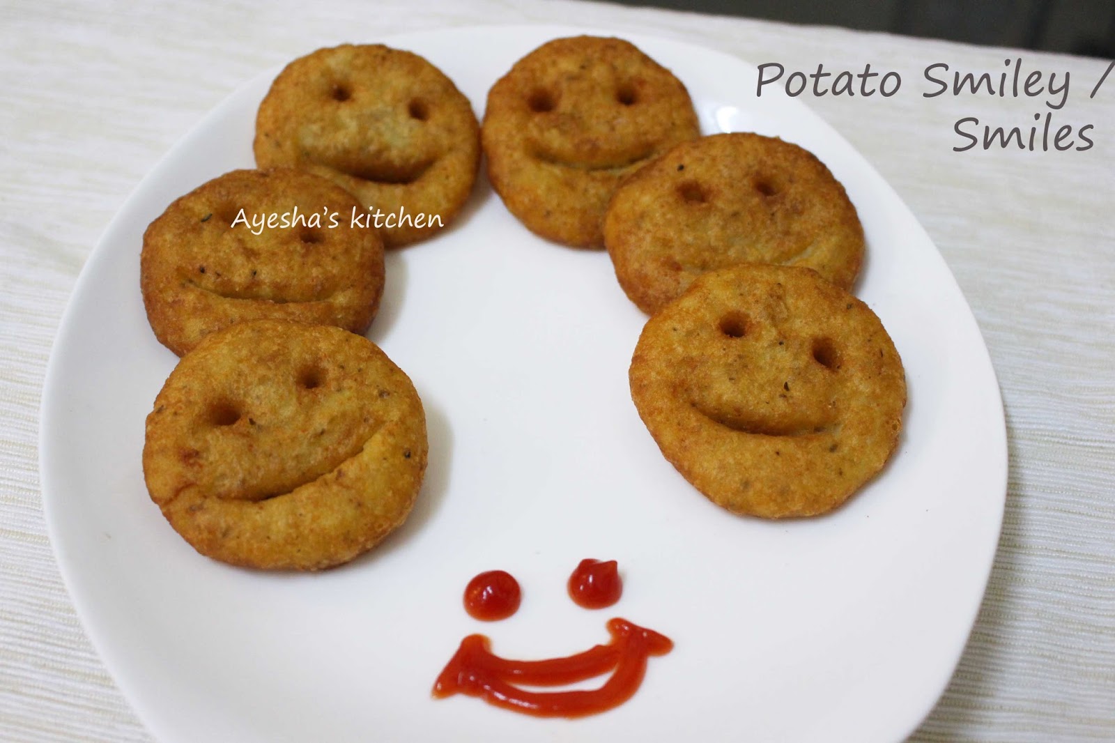 POTATO SMILES - HOW TO MAKE POTATO SMILEY AT HOME