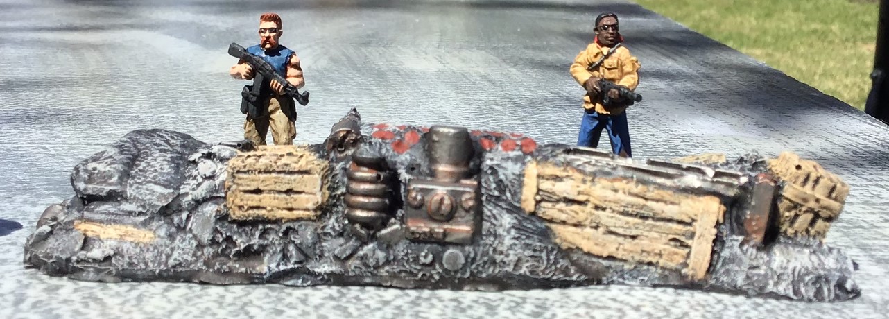 Miros' Games: 28mm Post-Apocalypse Scenery
