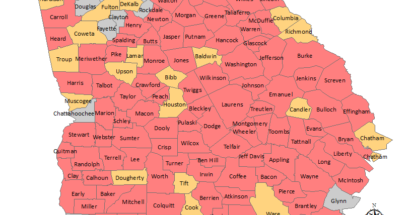 Middling America: Georgia's Medically Underserved Areas