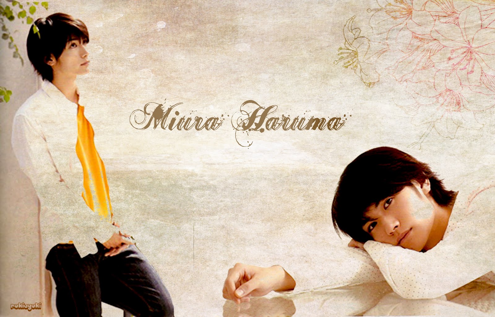 Kamenashi4ever: MiUrA HaRuMa !!!! WaLlS N1