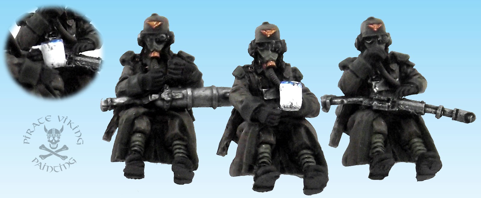 Pirate Viking Painting: Death Korps armour crew