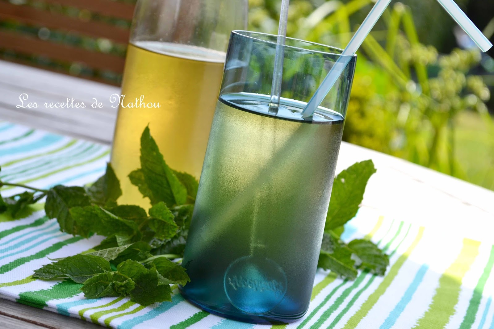 Ma cuisine au fil de mes idées...: Sirop de menthe fraîche