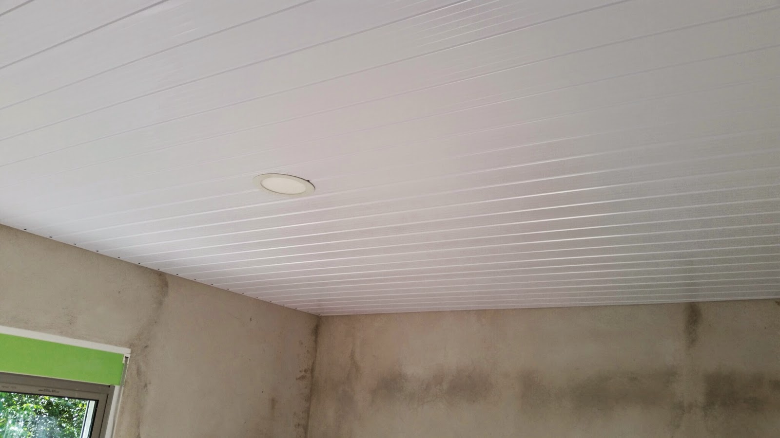 Cielorrasos en PVC - Uruguay: Cielo raso en pvc blanco para casa de 60 mts2