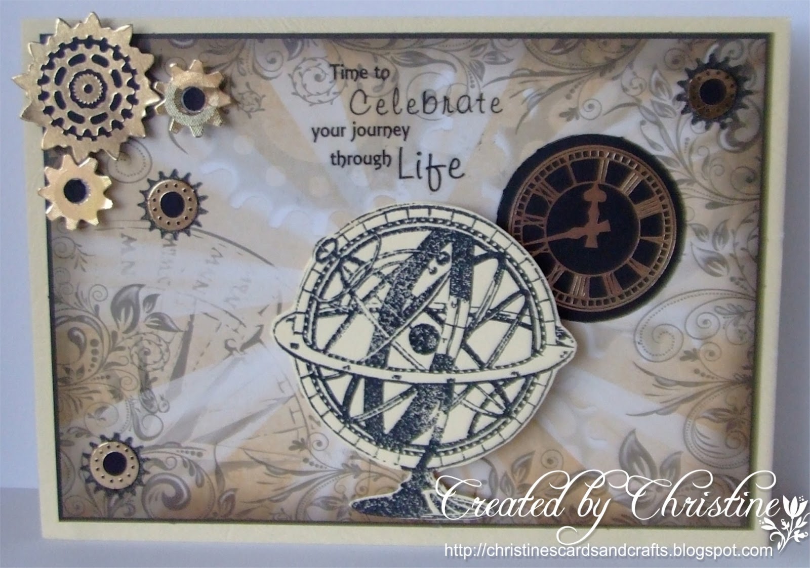 Christine's Cards and Crafts: Celebrate The Journey