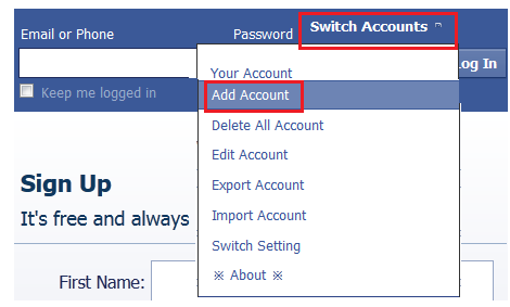 Access Multiple Facebook Account At The Same Time ~ Tech Senser ...