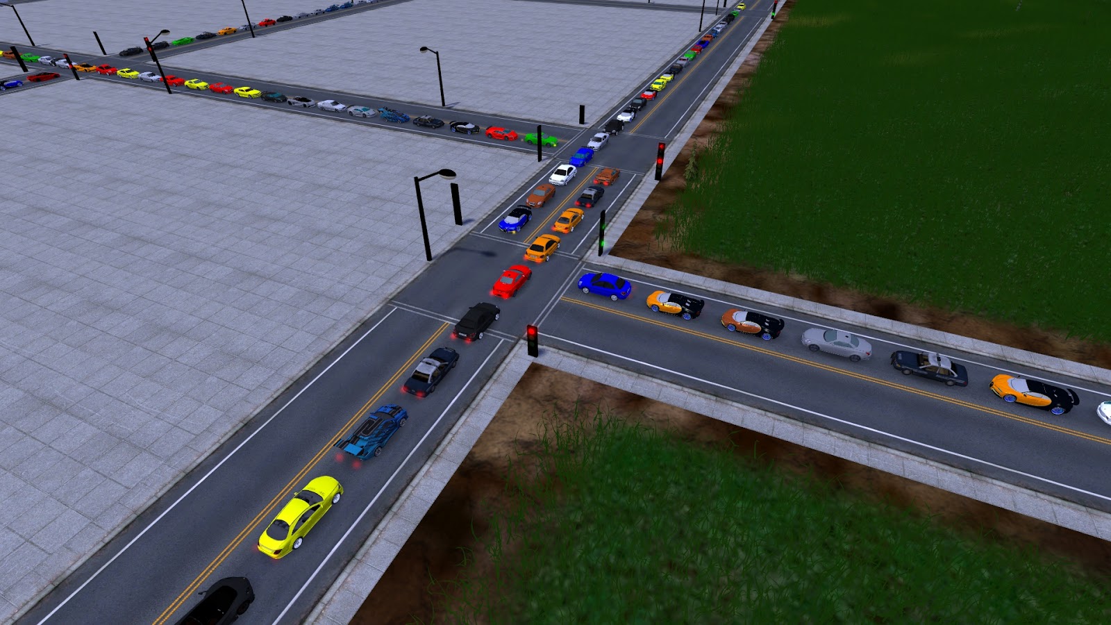3DWorld: Car Path Planning and Navigation Within a City