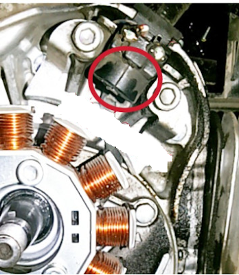 Fungsi Crankshaft Position Sensor pada sepeda motor Injeksi - TedyMotor