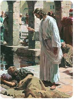Jesus Christ and Christian Pictures: Jesus Miricales: Jesus Heals A ...