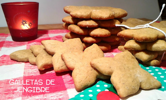 Galletas de jengibre o "gingerbread" - Sabrina´s Sea of Colors