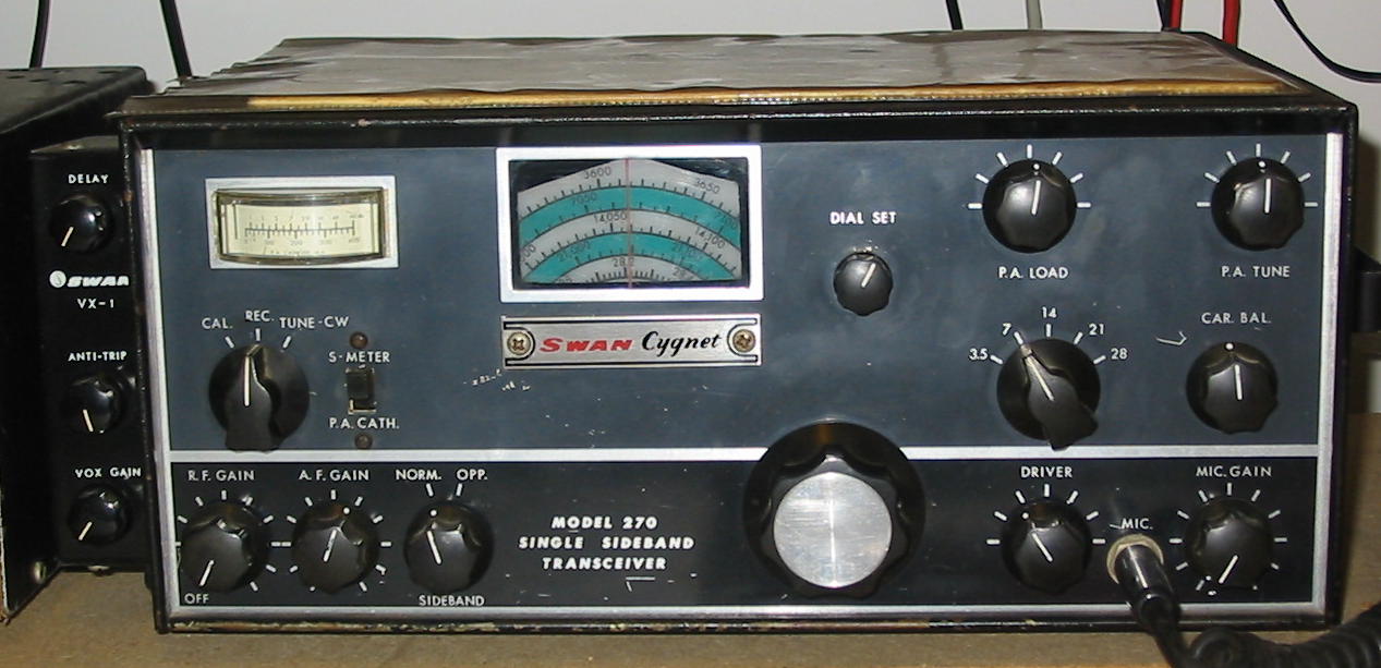 The "Speaky" HF SSB transceiver and other homebrew projects: Swan 270