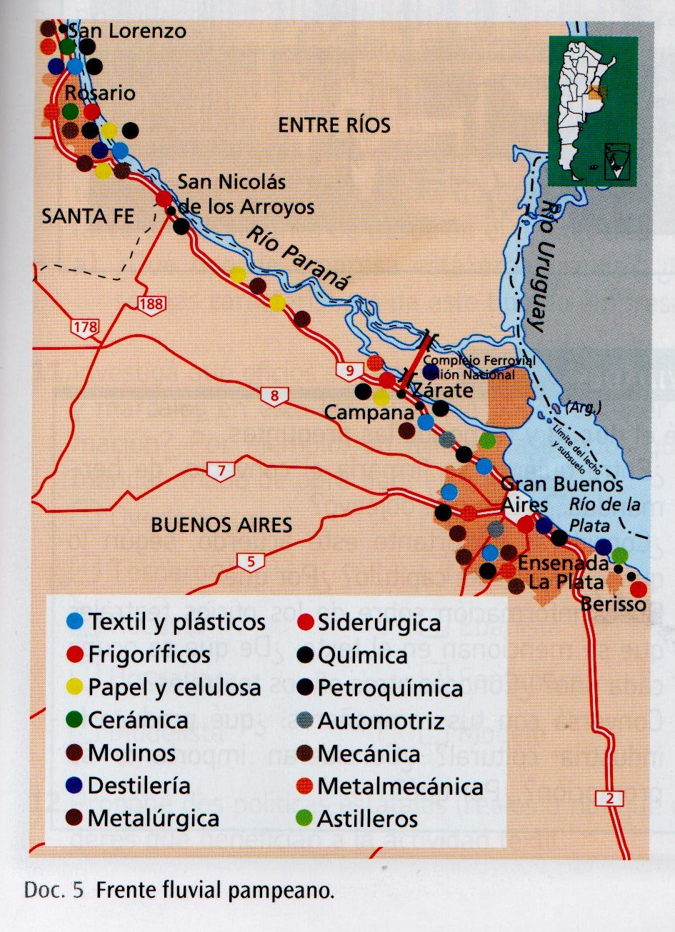 Geografía - 3ero- 4to - 5to: Actividad 3er. Año: Cuenca del Plata