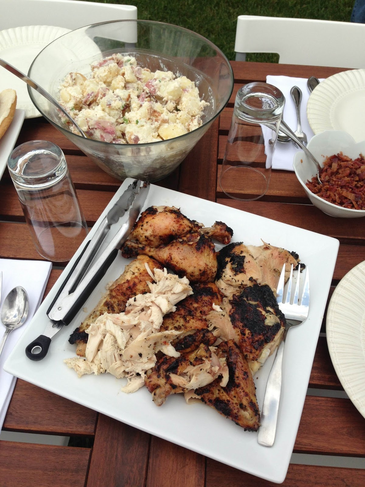 That Winsome Girl: Kicking Off Summer with a Birthday Cookout