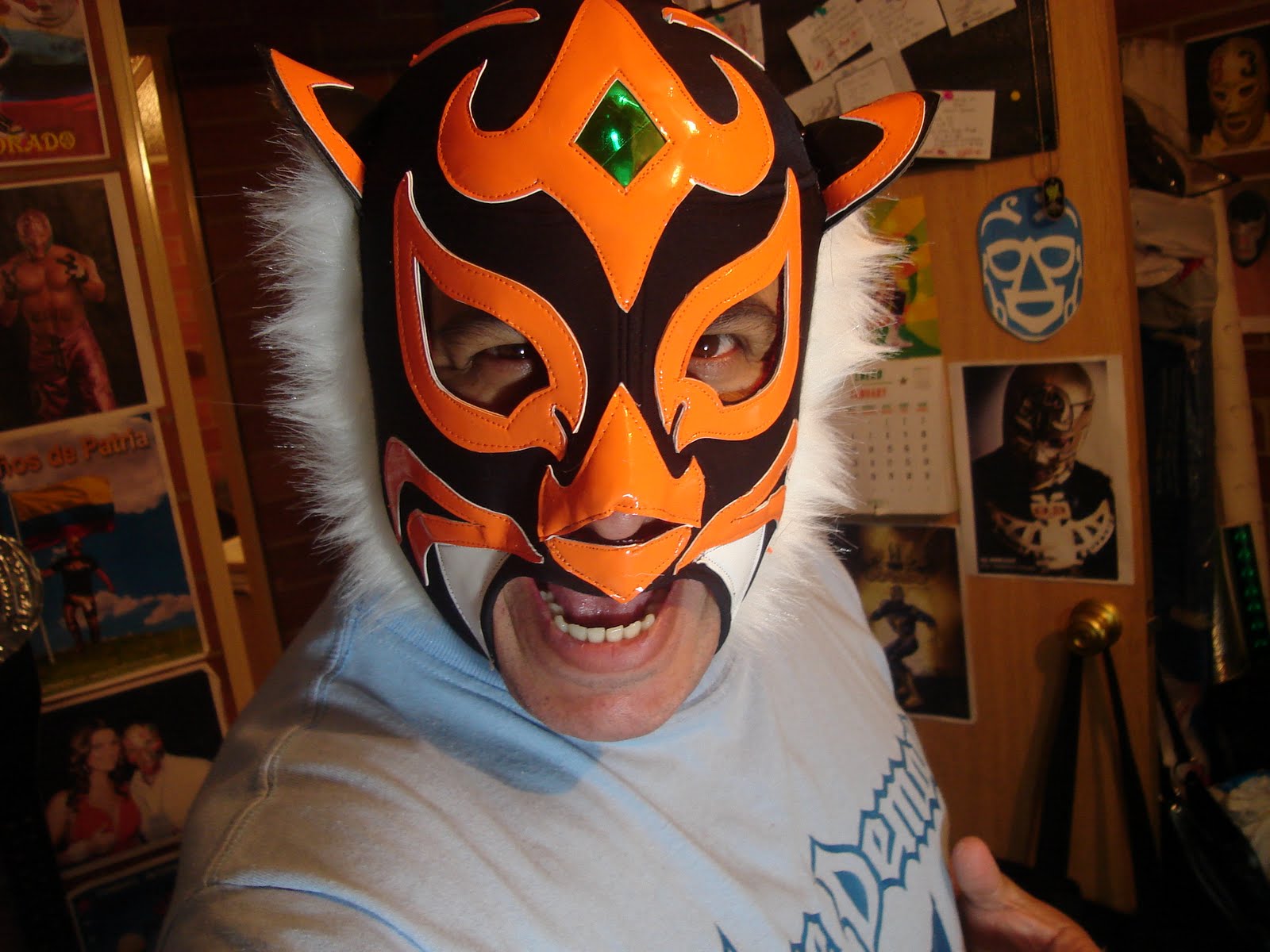 Máscara de FELINO Fabricada por EL DORADO & XTREME LUCHA COLOMBIA ...