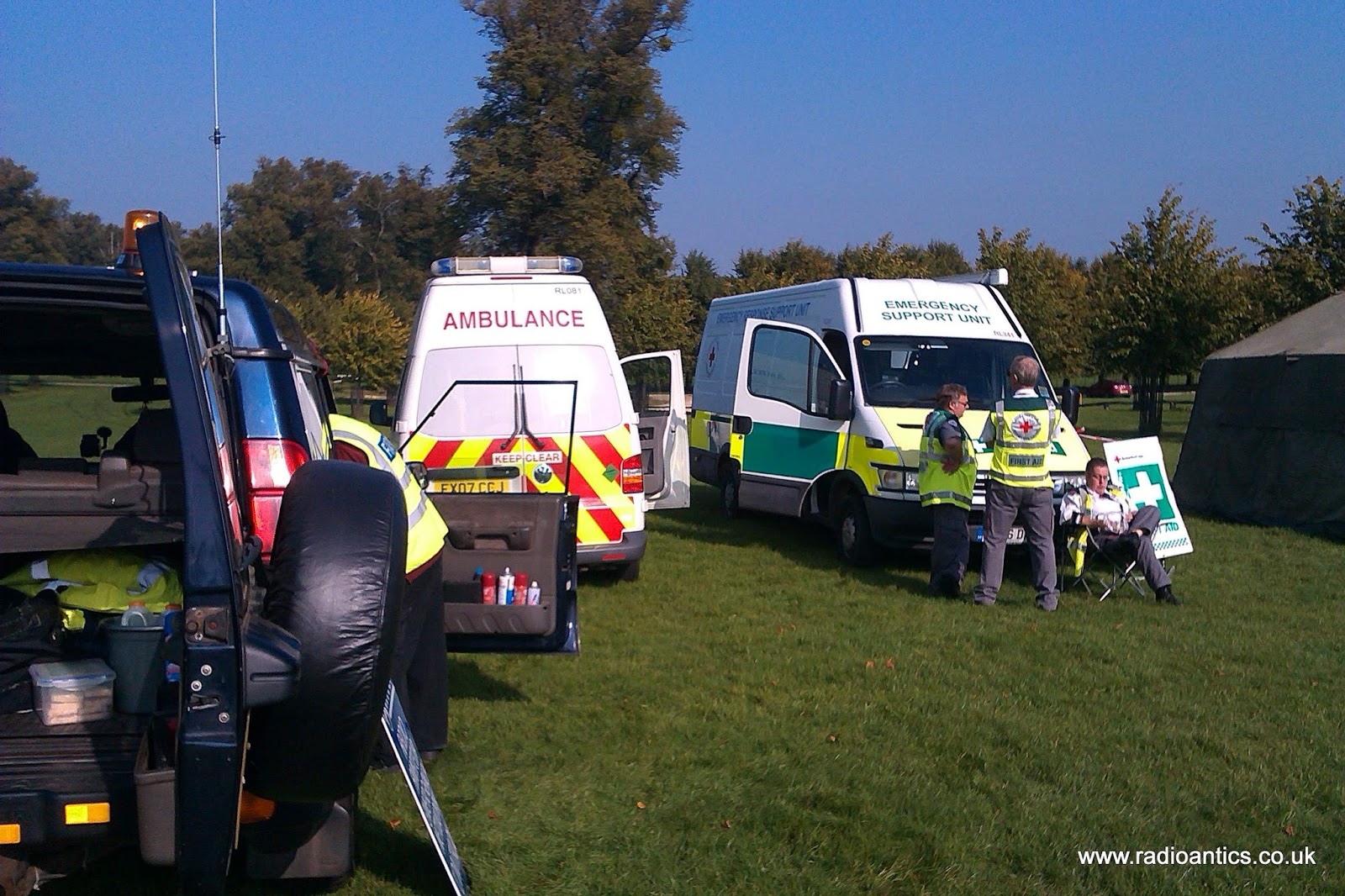 My first RAYNET event • AmateurRadio.com