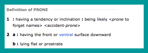 A Daily Dose of Fit: Are you prone or supine?