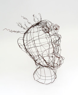 Art At Woodstock: Sculpture: Wire Busts