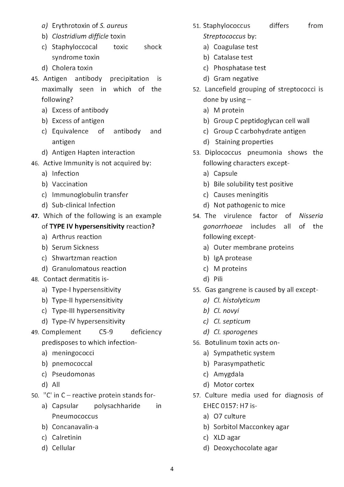 My Scientific Blog - Research and Articles: M.Sc. Microbiology Entrance ...