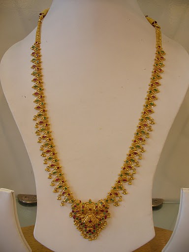 hairstyle coiging: Gold long haaram designs