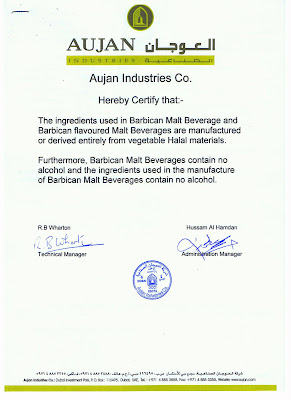 abQari...: Air Minuman Barbican – Halal Atau Haram?