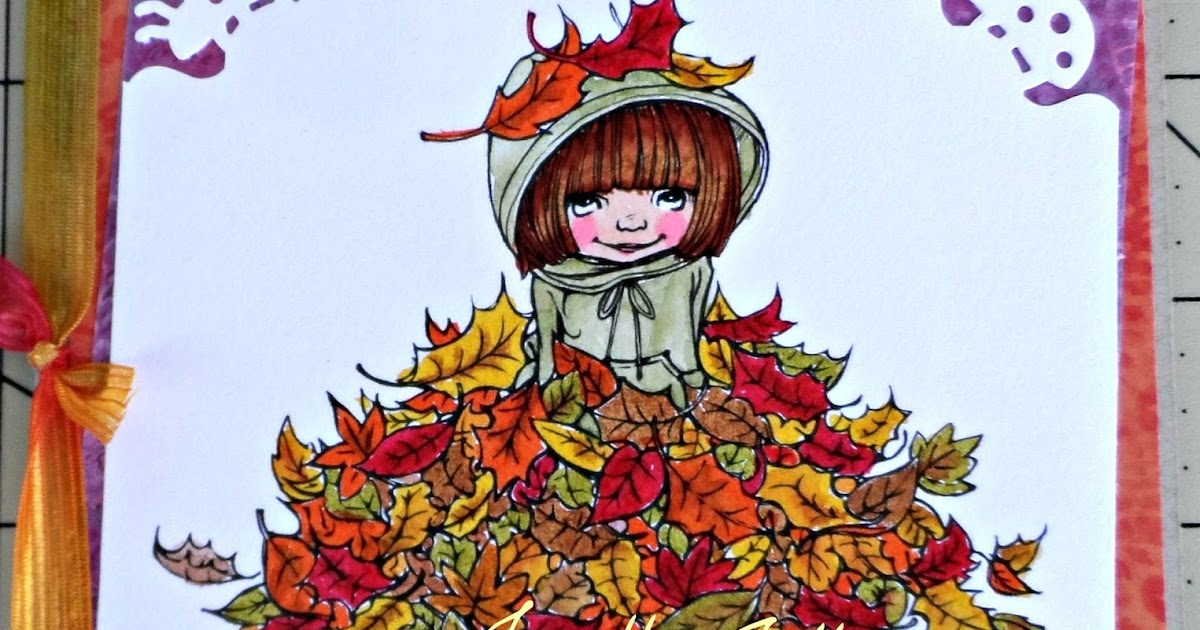 Janette Fuller: Autumn Leaves Handmade Card