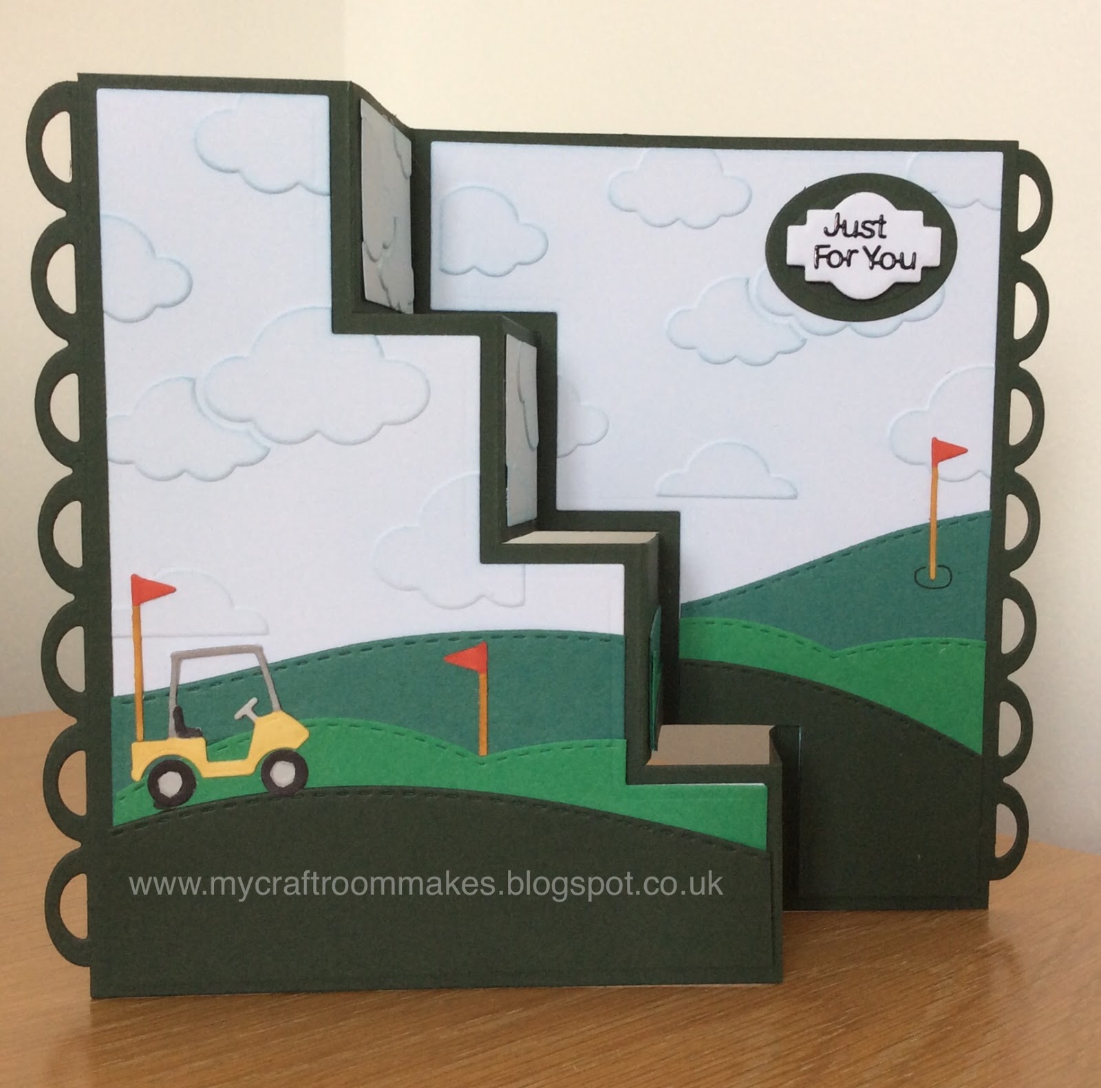 Dies R Us: A Golfing Birthday Card