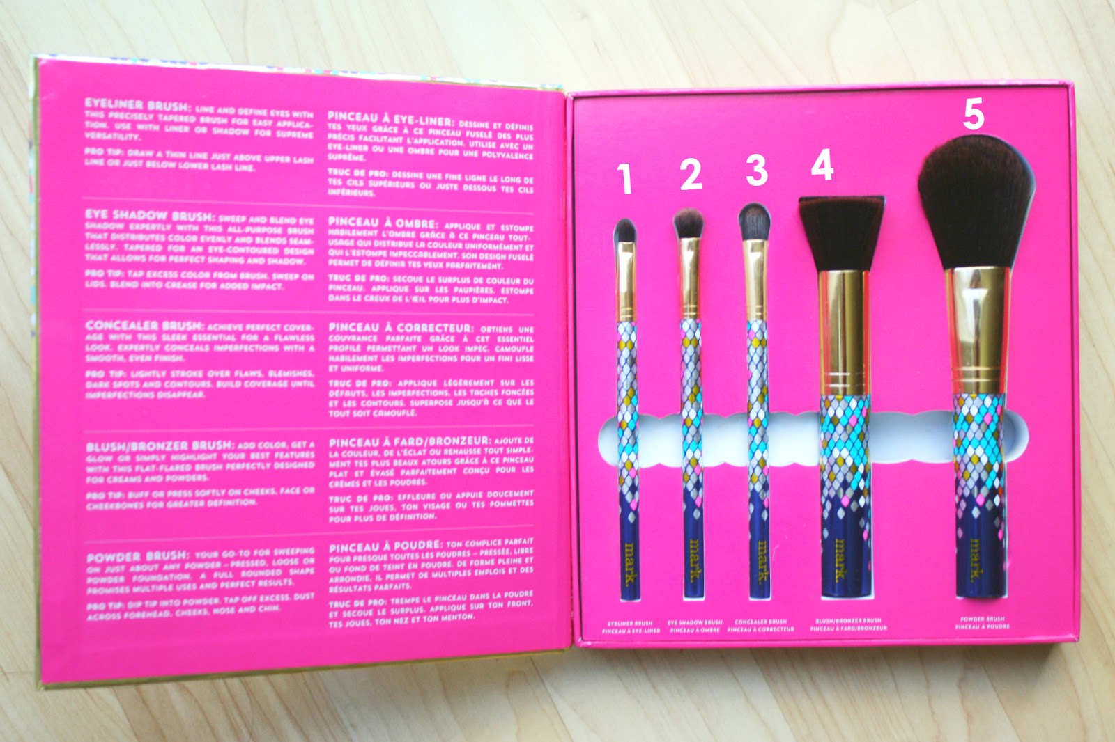 The goldbrush.: Review: Mark. Makeup Brushes