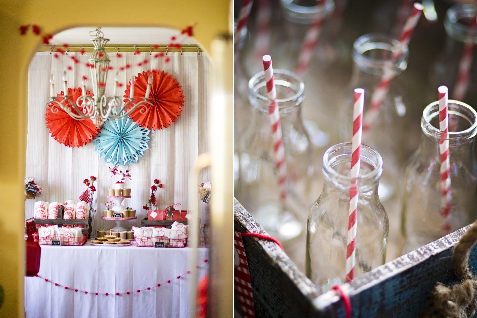 The Homespun Hostess Annabelles {vintage Strawberry Farm} 3rd Birthday