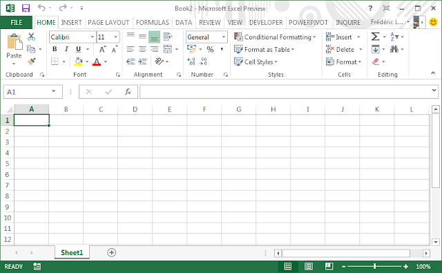 INTERFAZ DE EXCEL