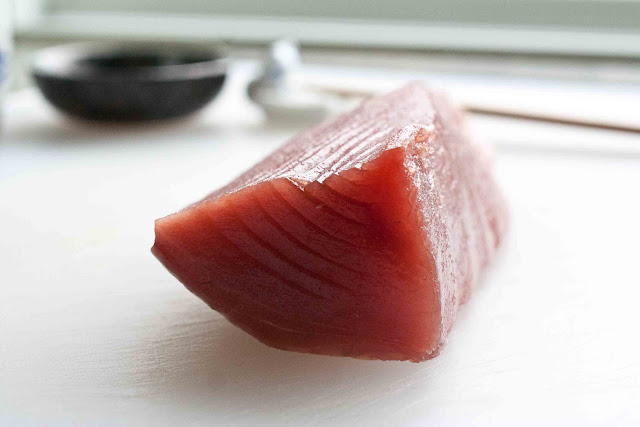 FOODjimoto: Sashimi--Pacific Bluefin Tuna