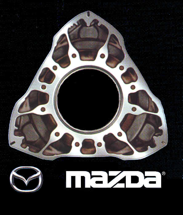 RX-7 & RX-8 mechanical rotor: Rotary Mazda RX-7 & RX-8
