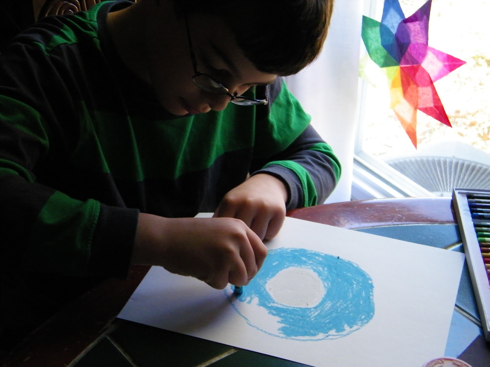 Eclectic Momma: Full Moon Art Project