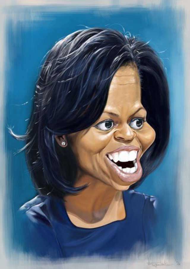 WoRld pHoTo gaLLary: Cartoons of famous Celebrities