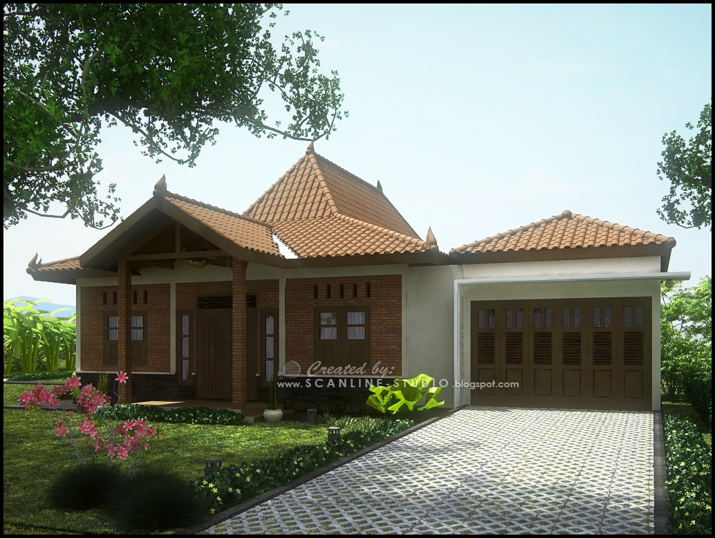 Scanline Art Gallery: JOGLO HOUSE