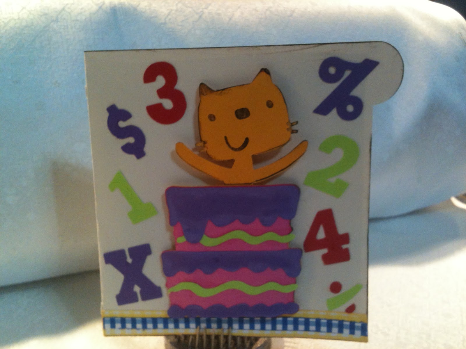 Silly Hands Creations: Locker Talk - Math Card Birthday