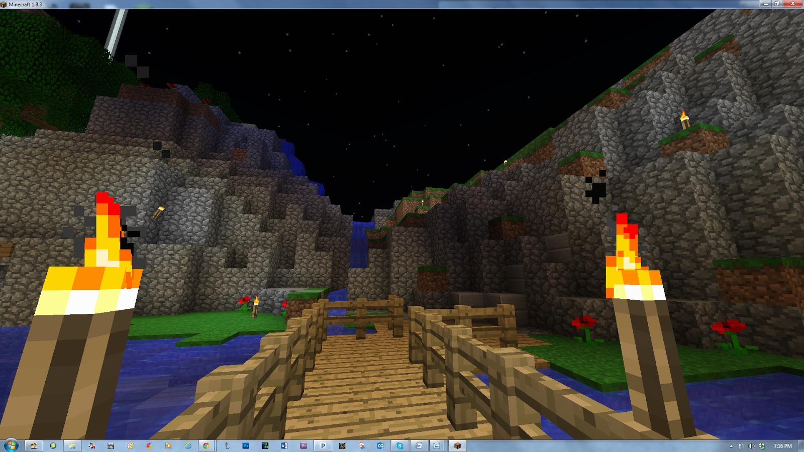 Varia's Squack Block: Minecraft Island