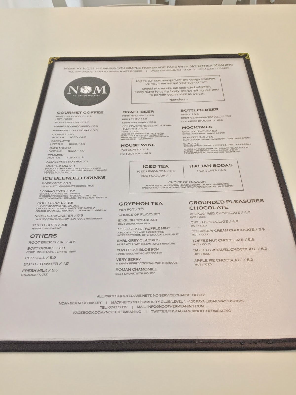 REVIEW: NOM - Bistro & Bakery