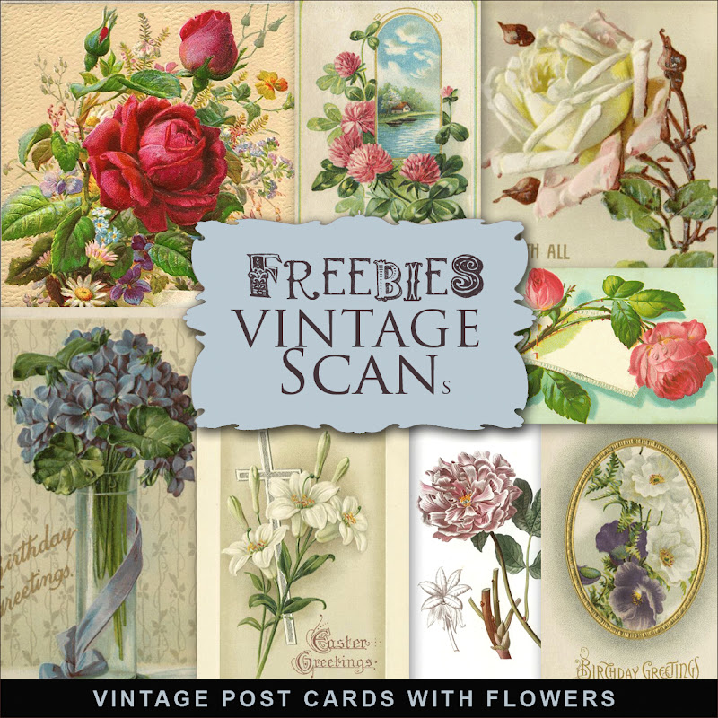 New Freebies Post Cards with Flowers:Far Far Hill - Free database of ...