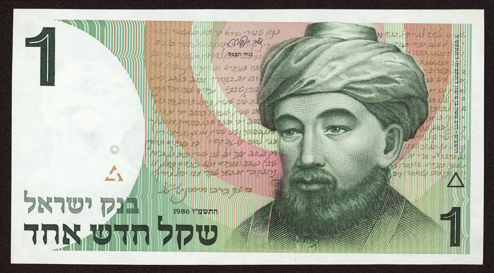 Israel 1 New Shekel banknote 1986|World Banknotes & Coins Pictures ...