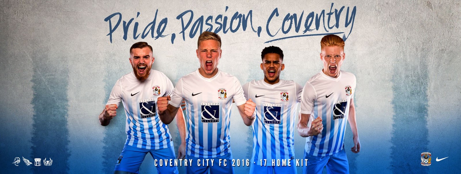 Coventry City 16-17 Home and Away Kits Released - Footy Headlines