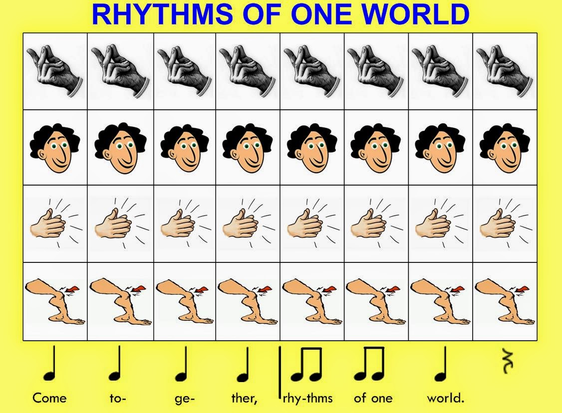 Stay Tuned! : Grade 1 Body Percussion Compositions