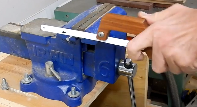 Jax Design: How to make mini hacksaw with wood handle