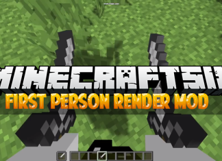Mod Minecraft: First Person Render