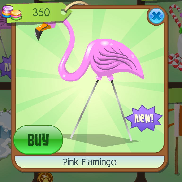 Animal Jam Graphic Central!: Flamingo + Gem Code + Room Spotlight!