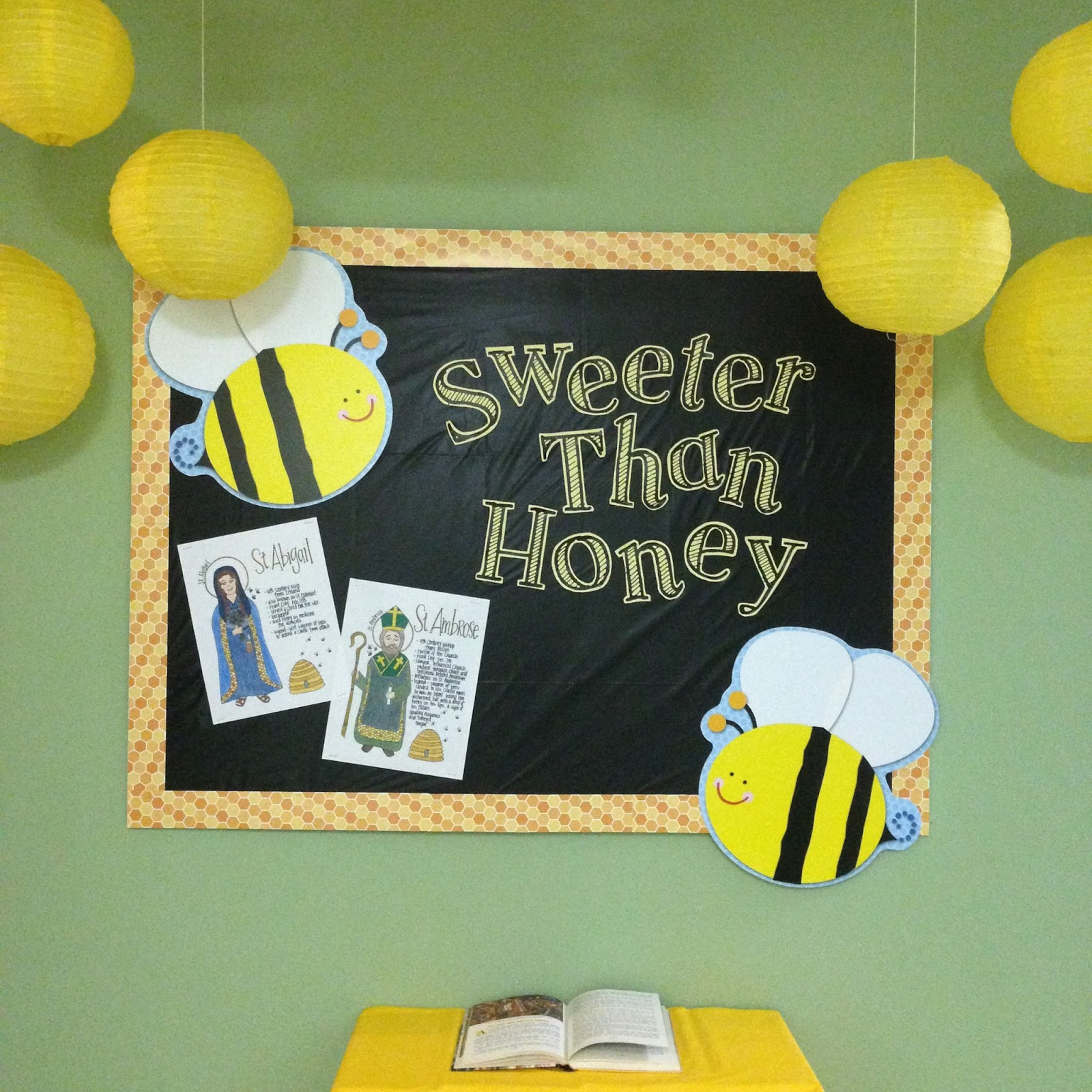 Look to Him and be Radiant: Sweeter Than Honey Decoration Ideas