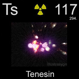 Tenesin (tennessine) elementinin özellikleri nedir? Kısaca kullanım ...